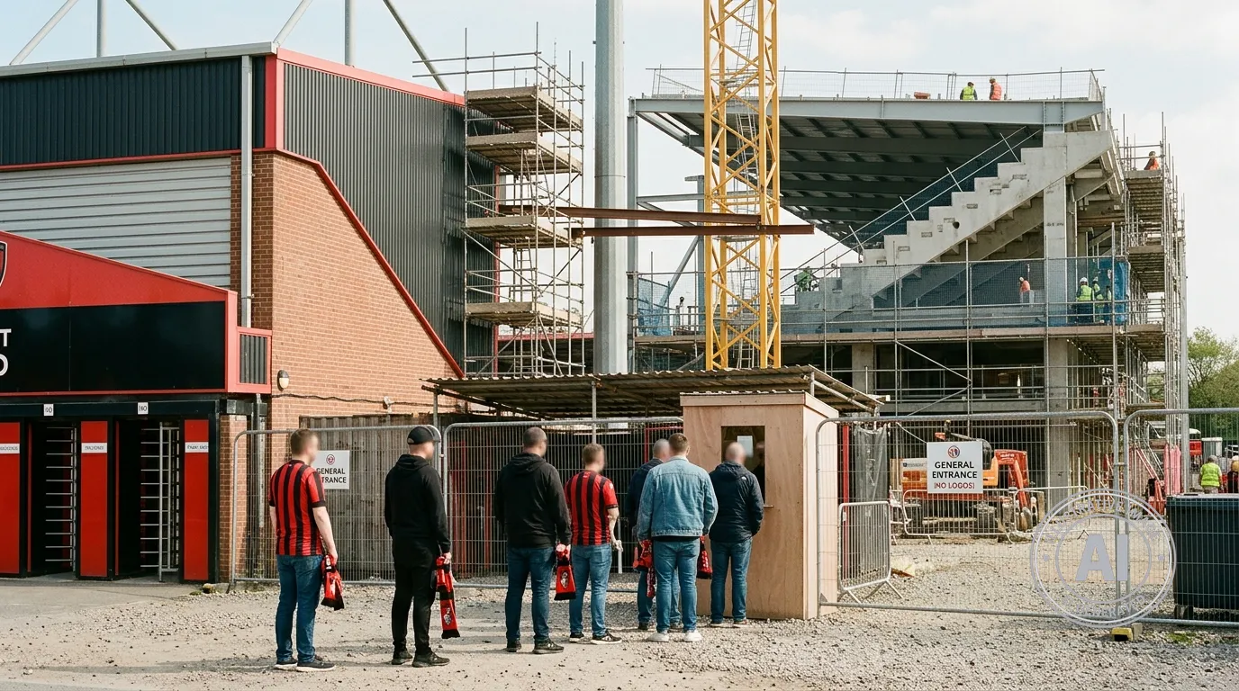 Bournemouth Fans Face Ticket Changes During Stadium Works - boringnews ...